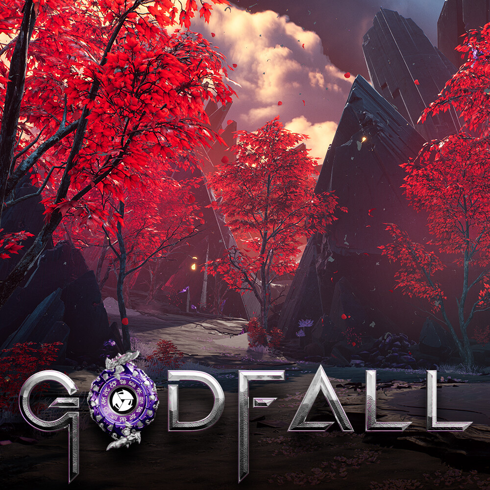 ArtStation - Godfall - Fire & Darkness / AshenGod II