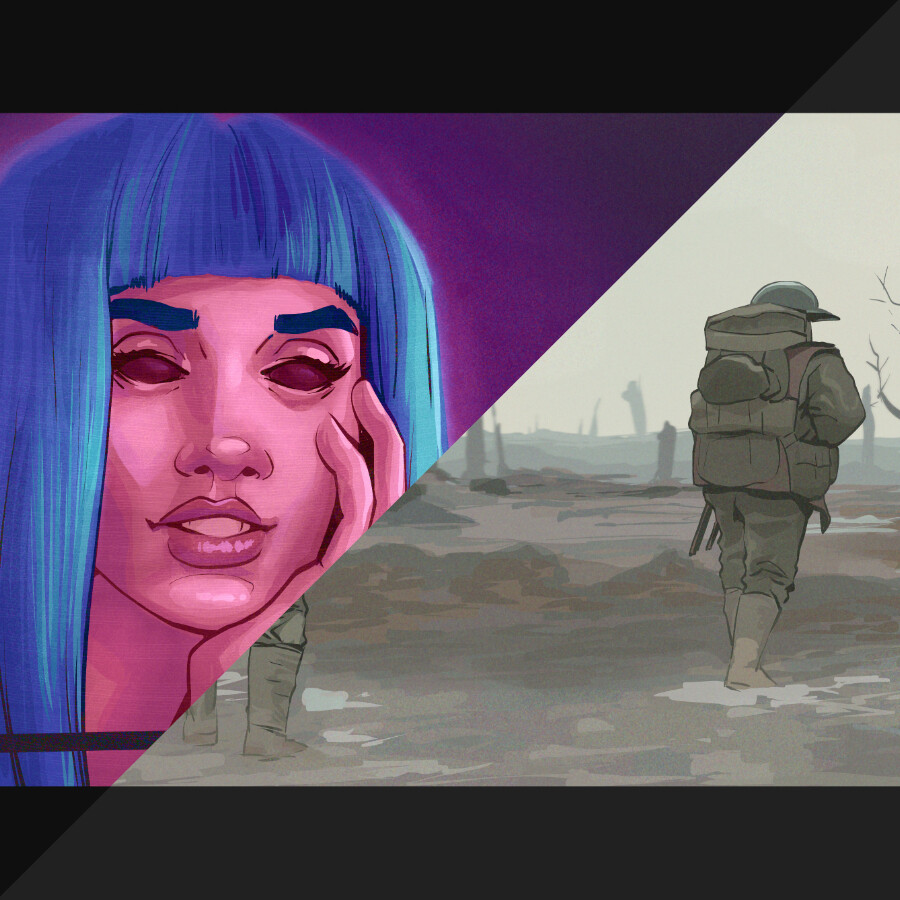 ArtStation - Film Frame Studies