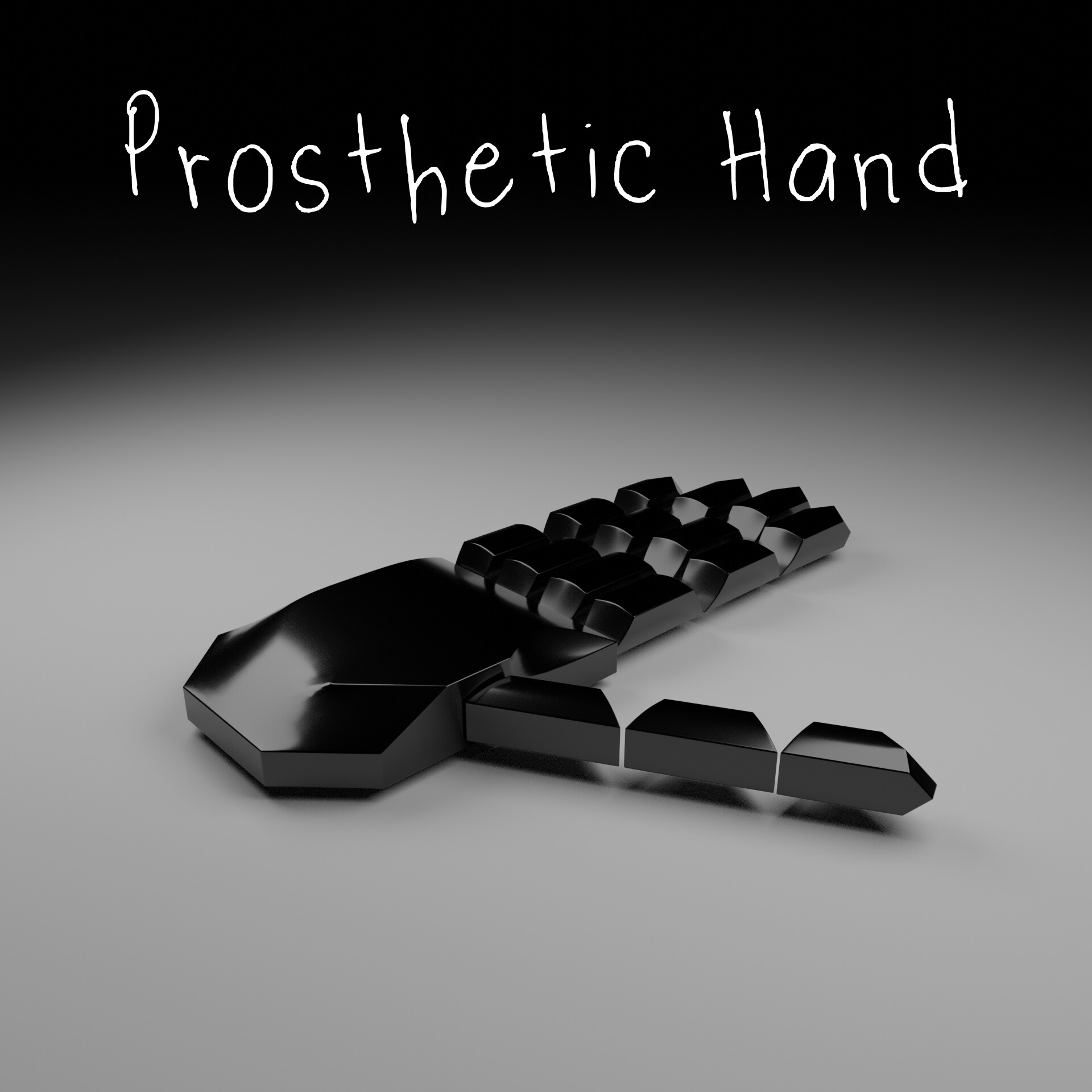 ArtStation - Prosthetic Hand