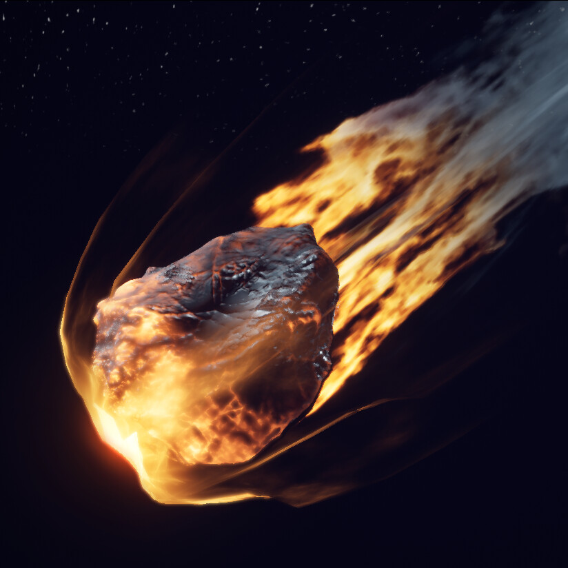 ArtStation - VFX - Asteroid