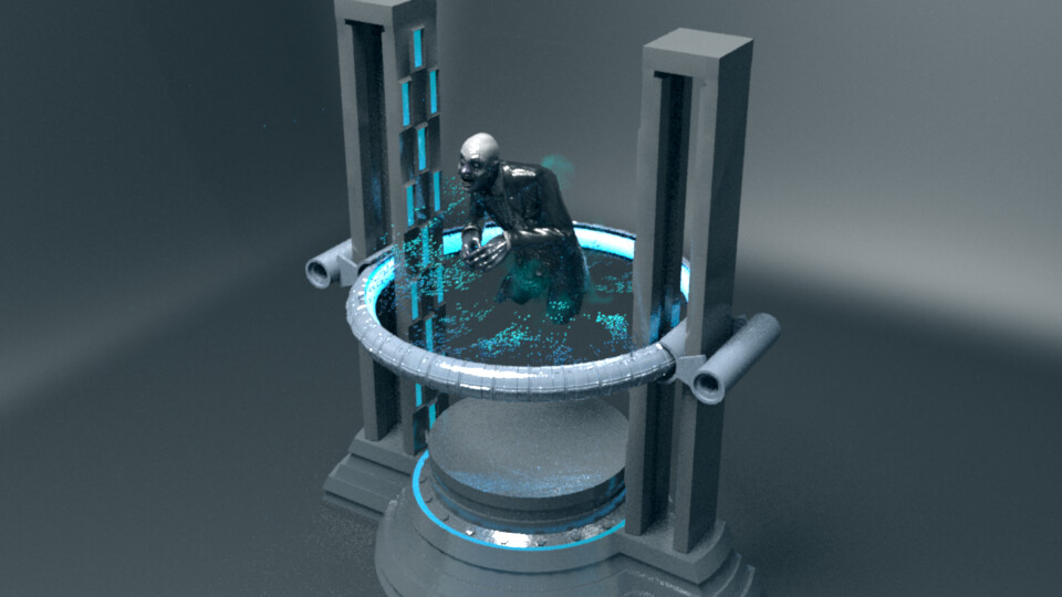 ArtStation - Teleport effect (WIP)