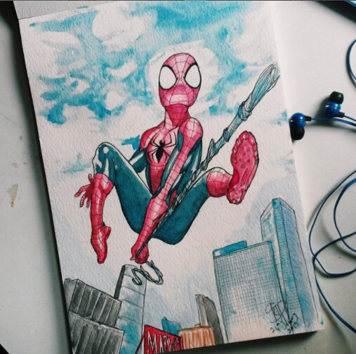 ArtStation - Spidey sketches