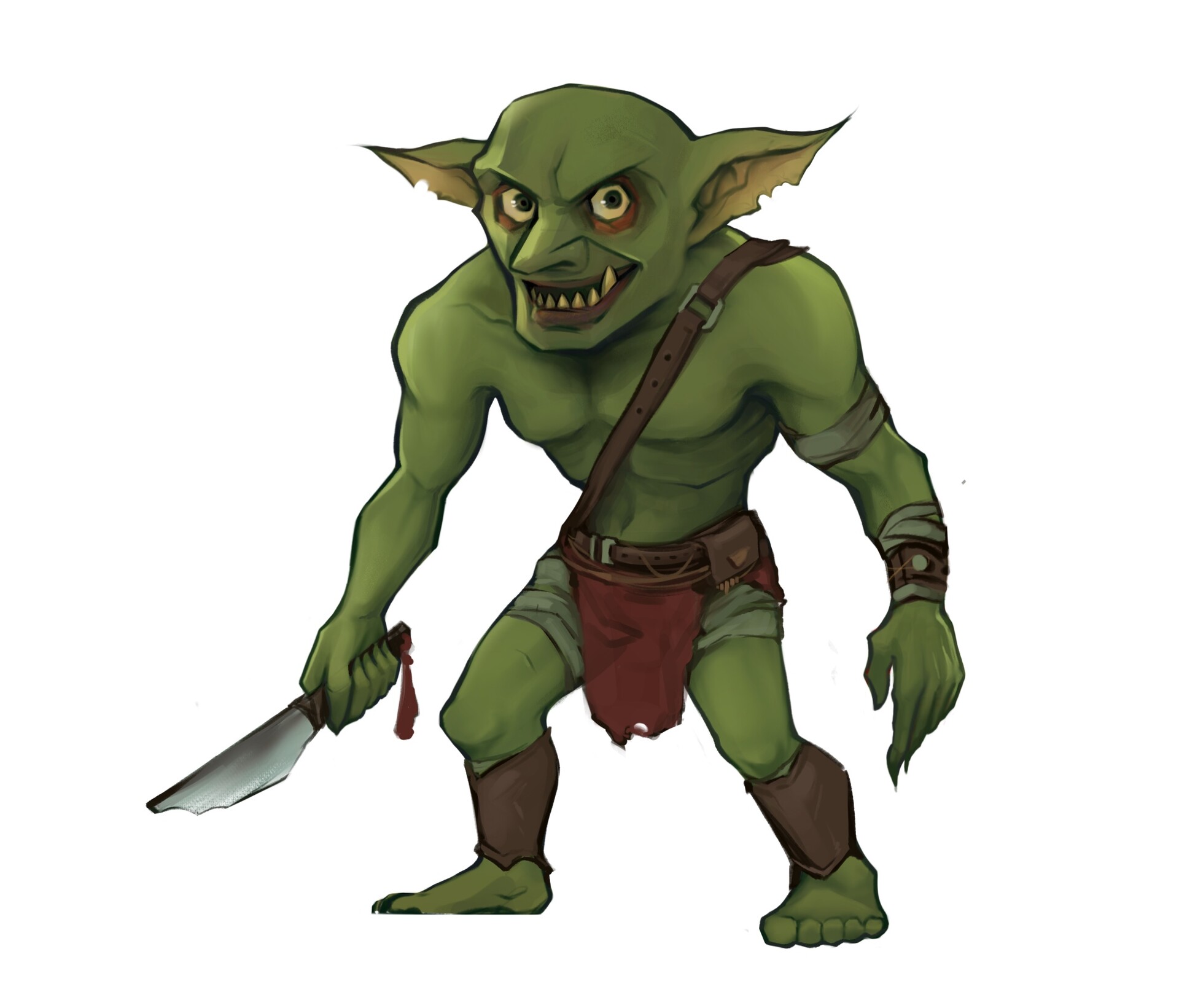 ArtStation - Goblin, Orc, Ogre