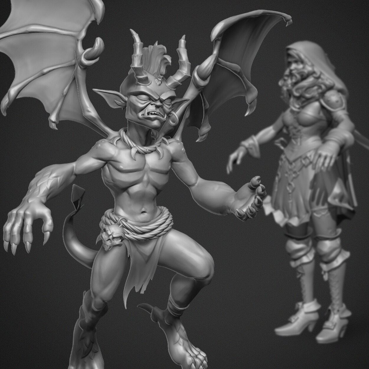 ArtStation - Characters sculpts - unannounced project