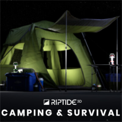 ArtStation - Camping and Survival Pack