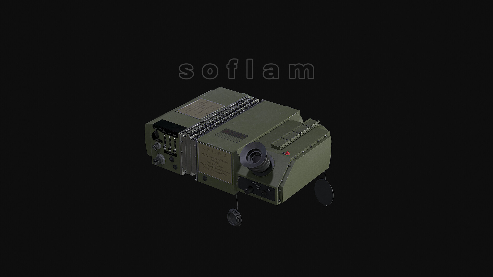 ArtStation - AN/PEQ-1 SOFLAM