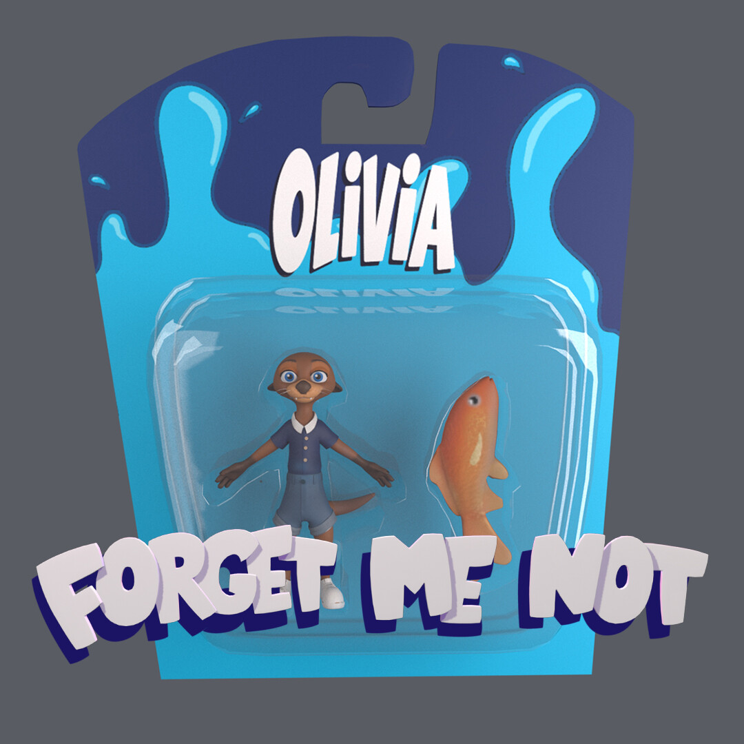 ArtStation - Olivia Fish Toy