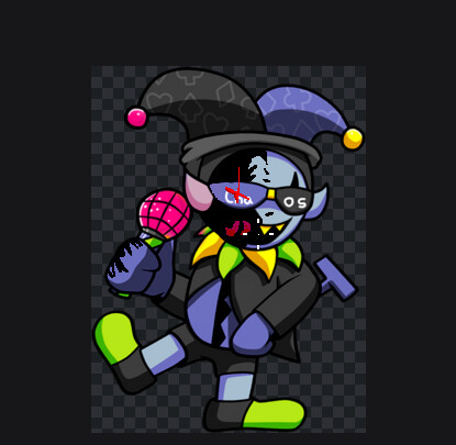 ArtStation - corrupted jevil