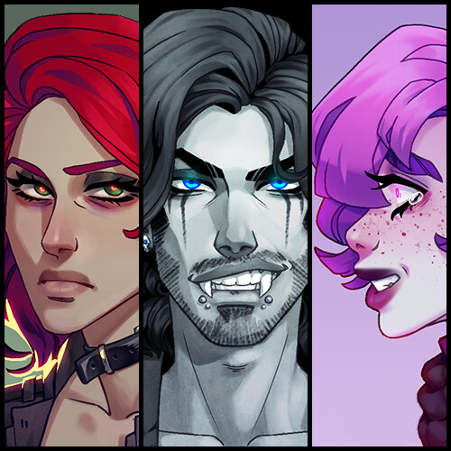 ArtStation - My OCs in Symbolism