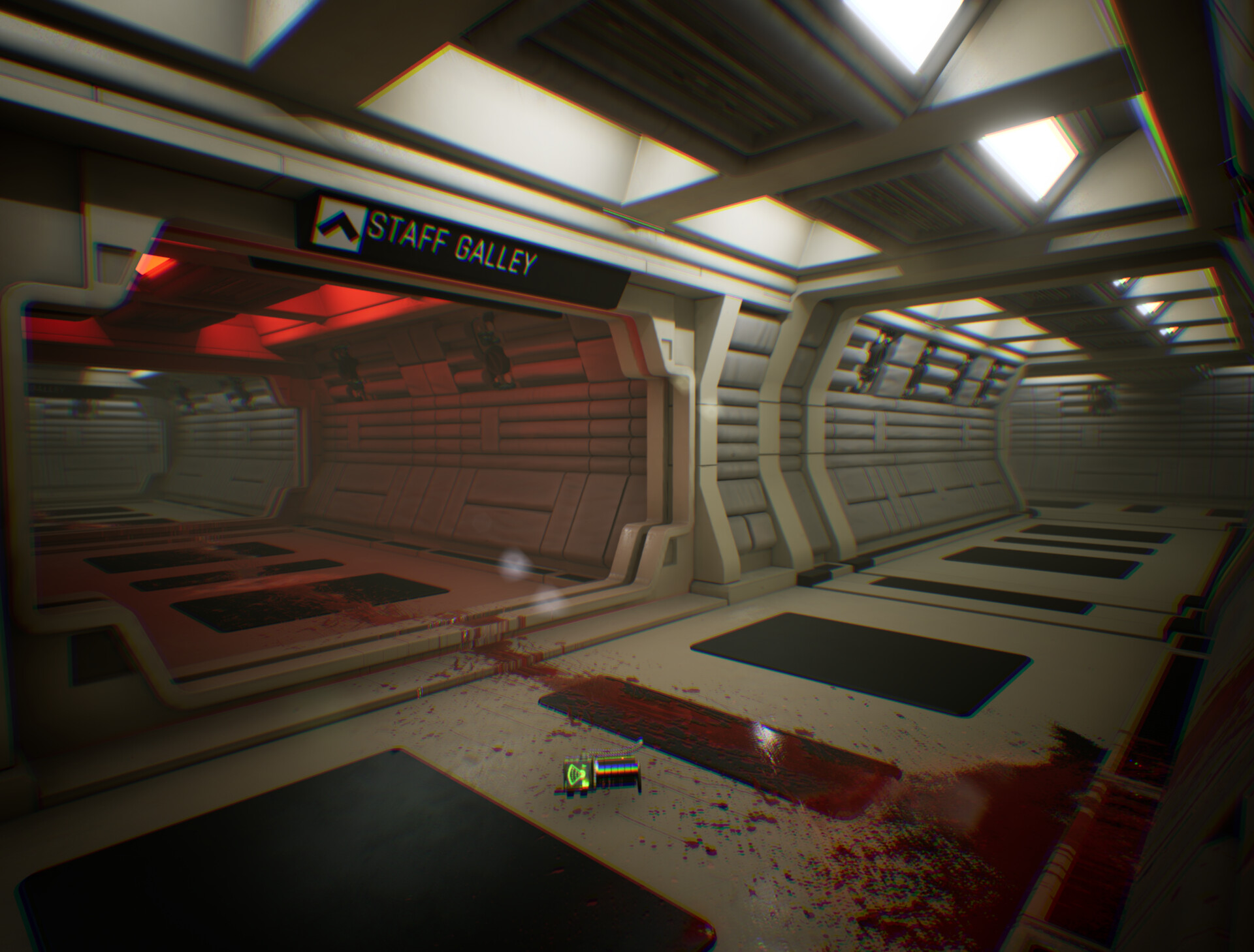 ArtStation - Teesside University - Alien Isolation Scene