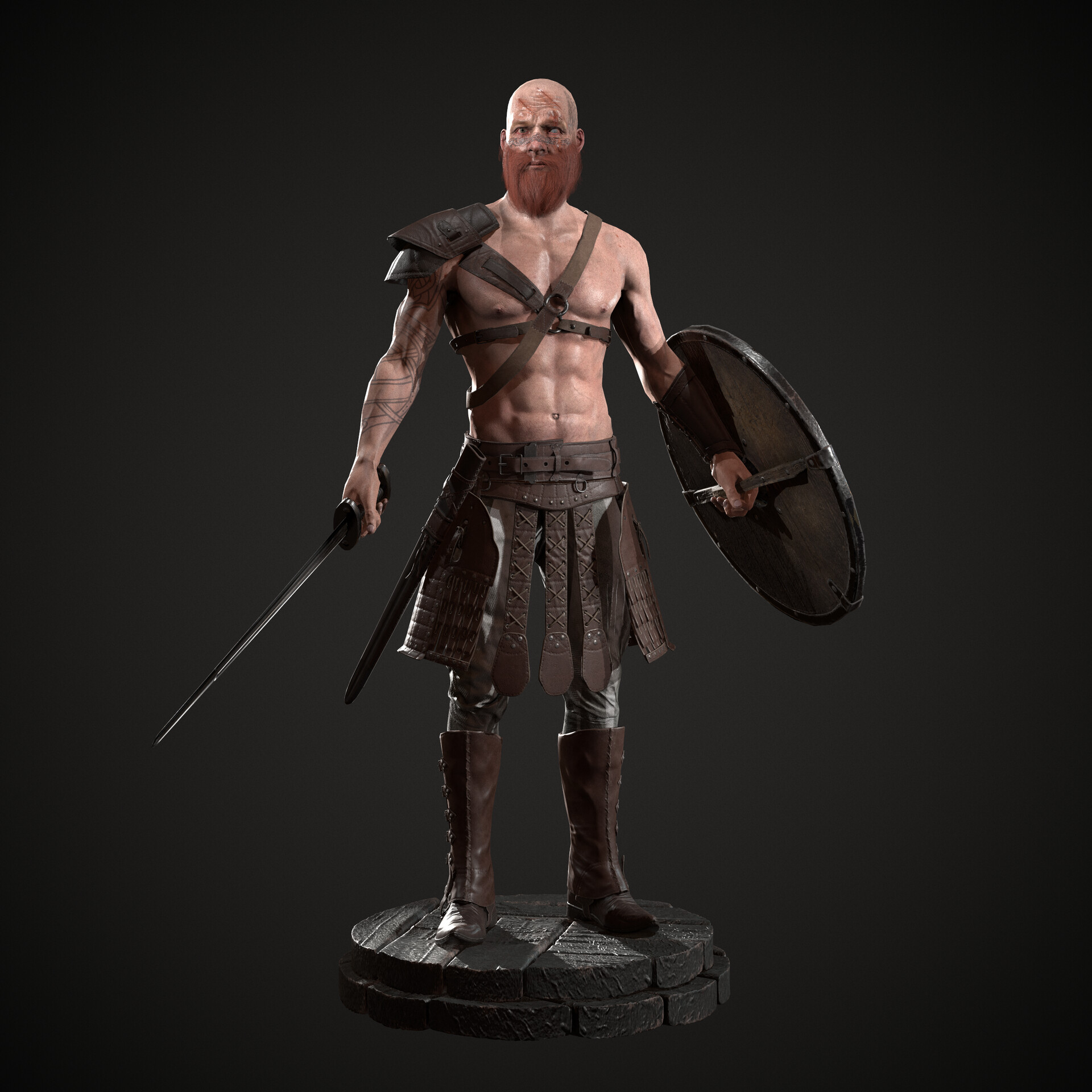 ArtStation - Varl Viking - game character