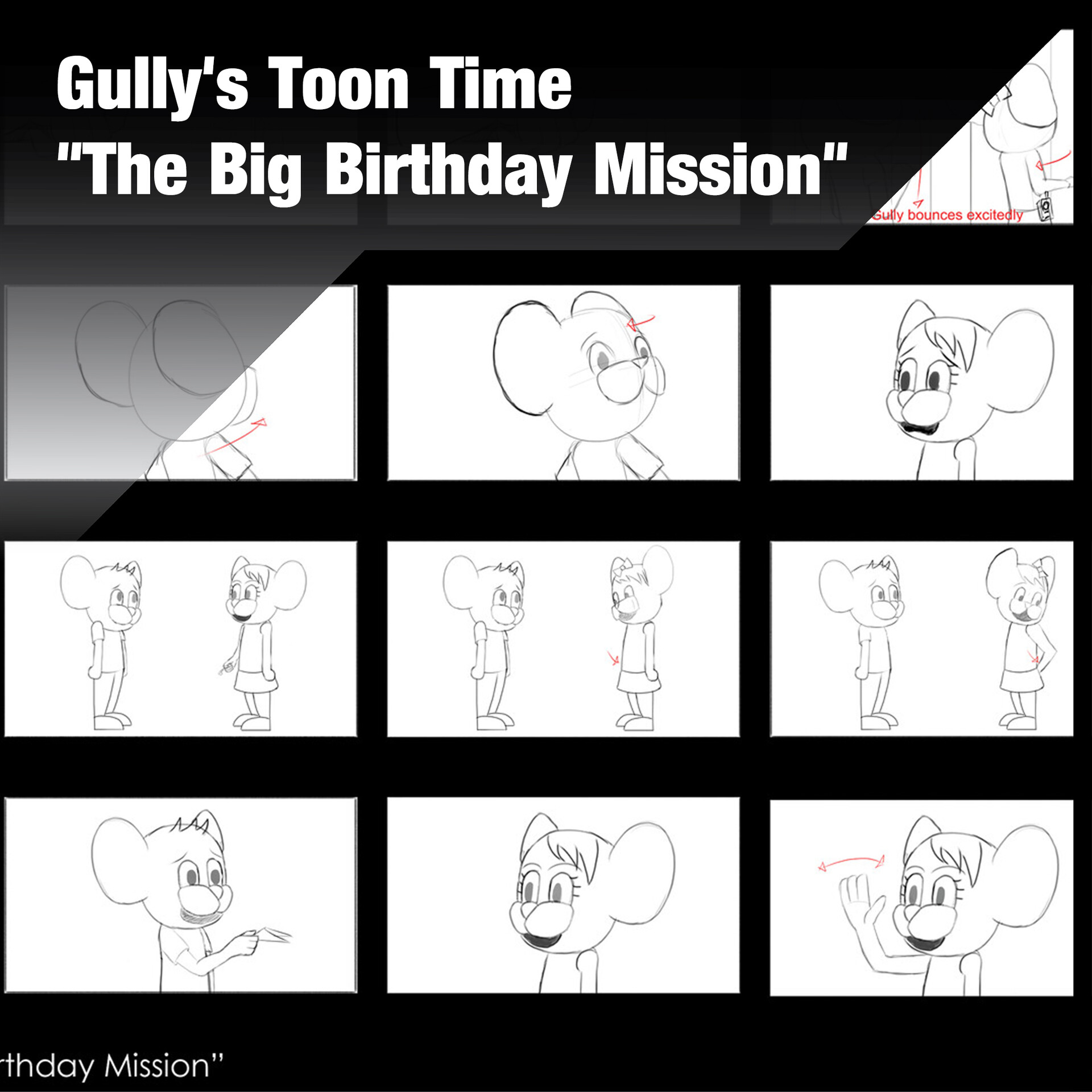 ArtStation - Gully's Toon Time "The Big Birthday Mission"