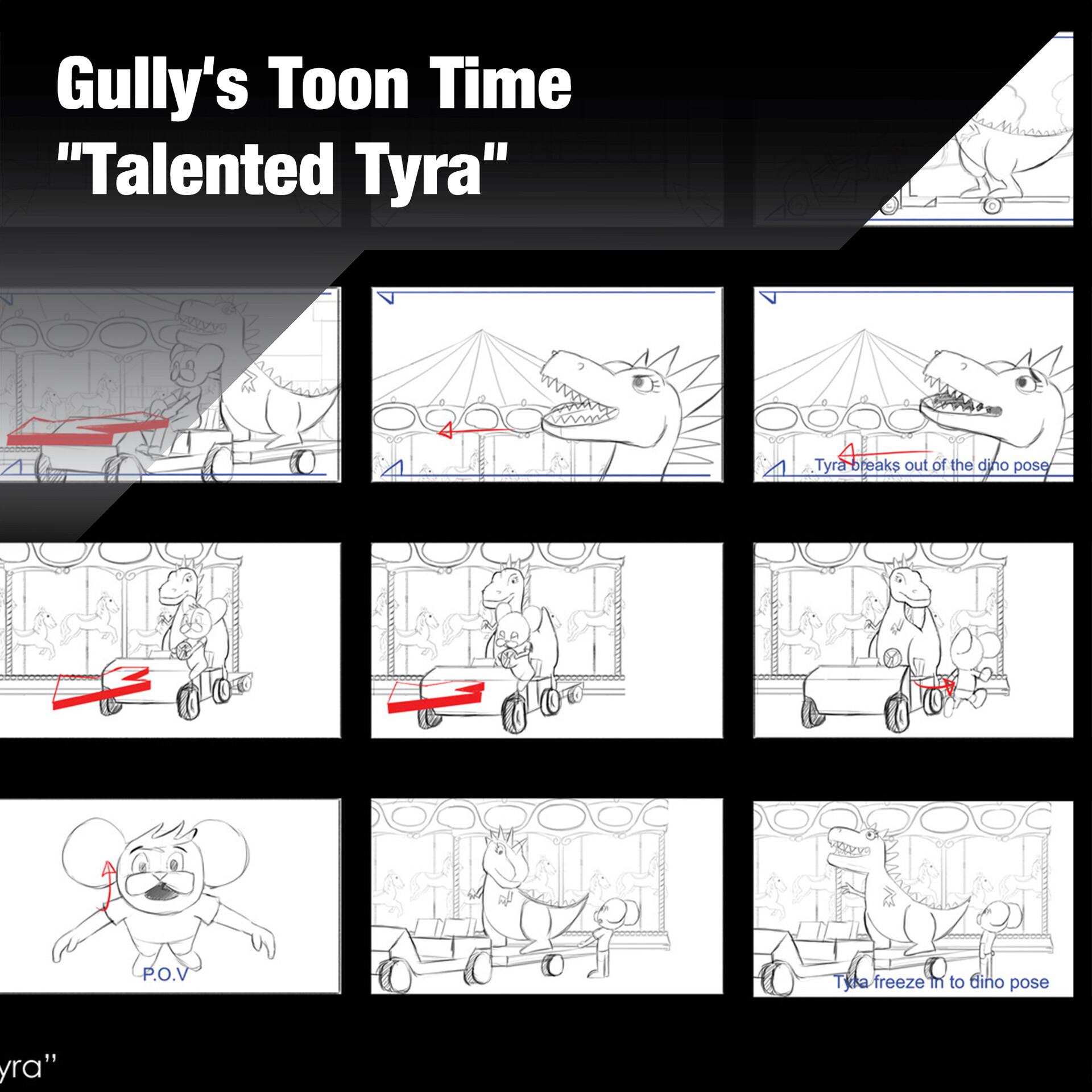 ArtStation - Gully's Toon Time "Talented Tyra"