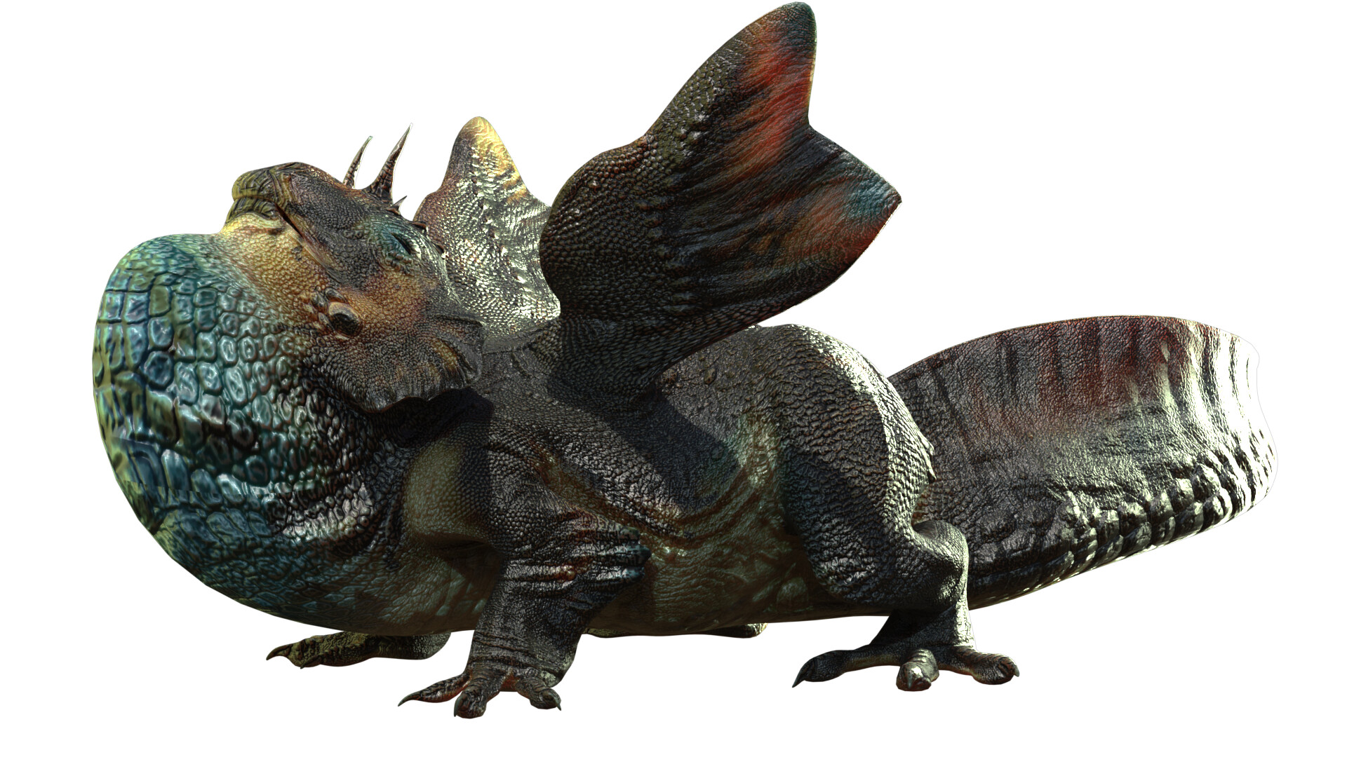 ArtStation - Frog Dragon + animations