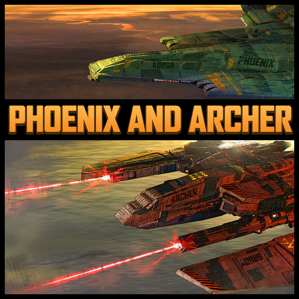 ArtStation - PHOENIX CLAW AND ADVANCED ARCHER