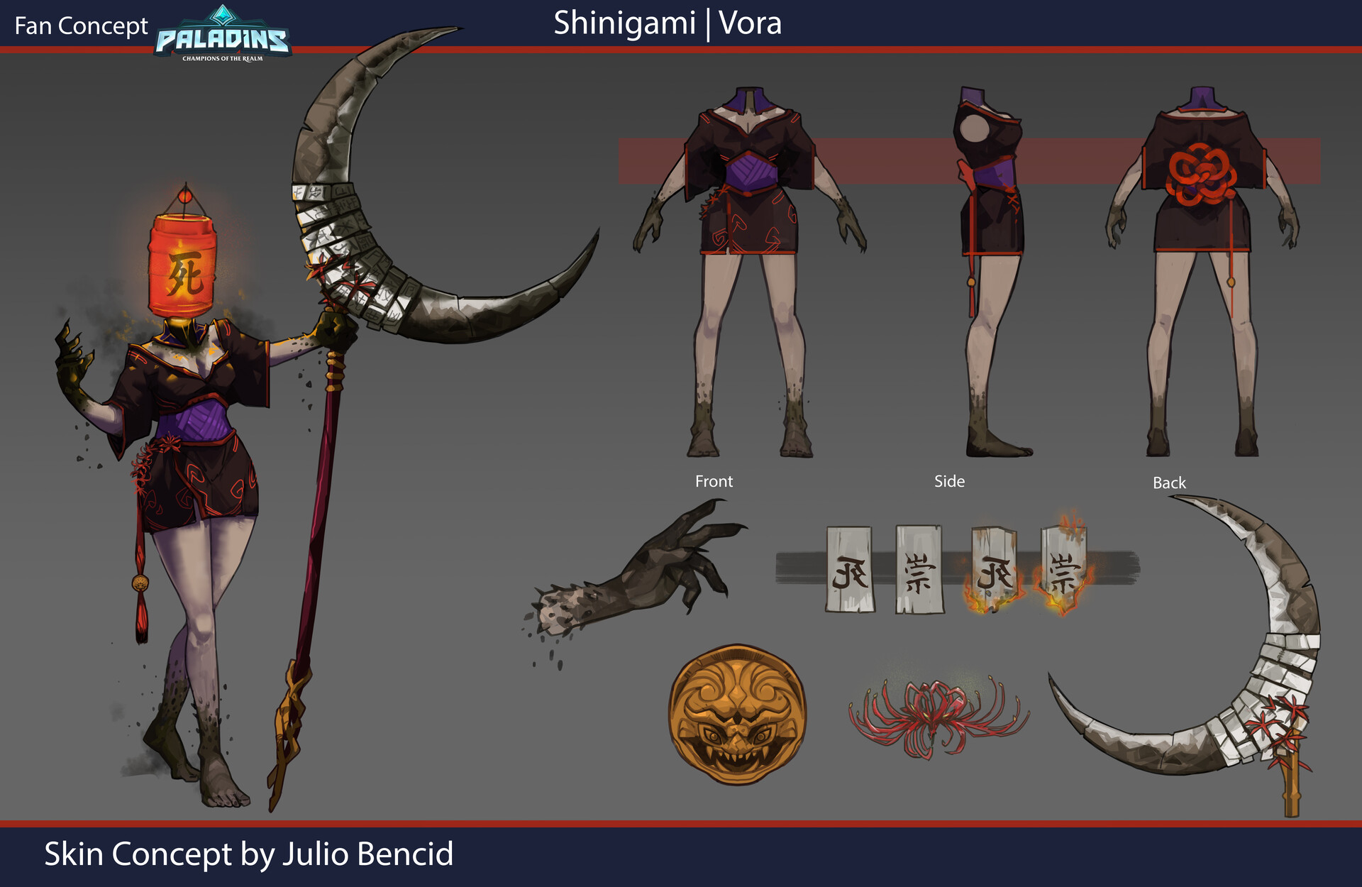 ArtStation - Vora FanSkin concept