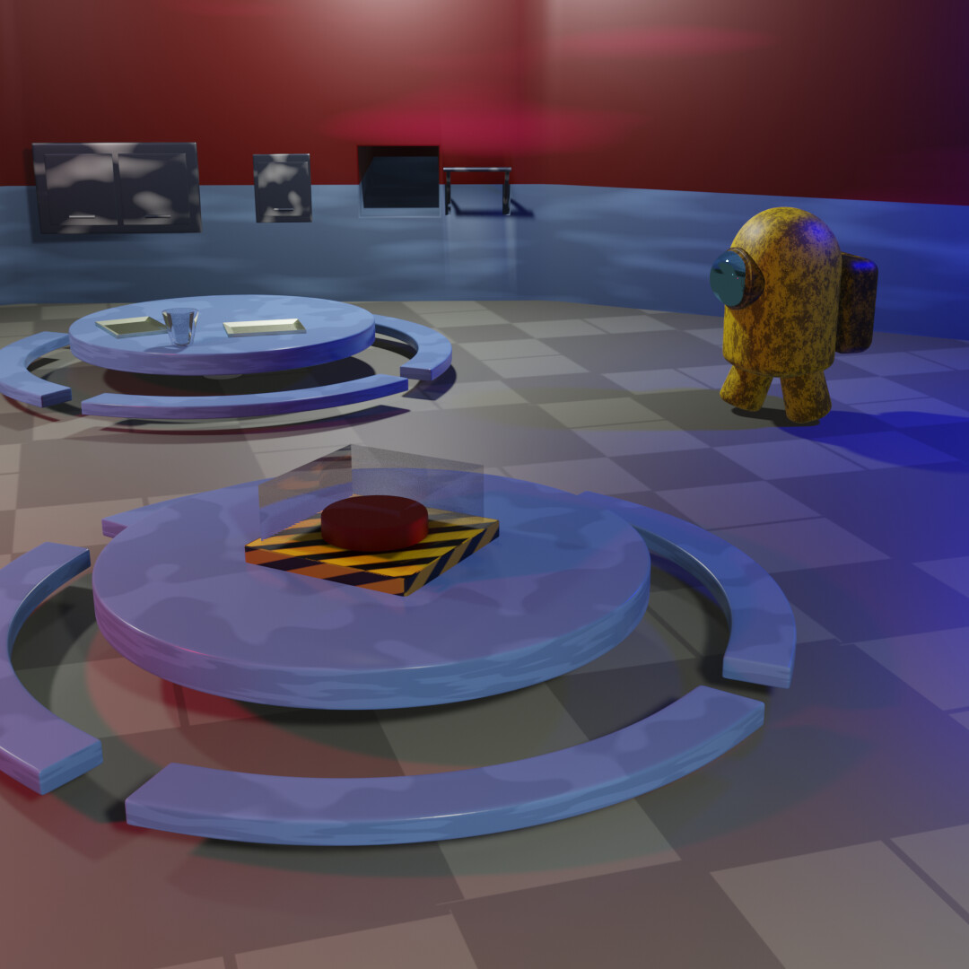 ArtStation - Among us ship