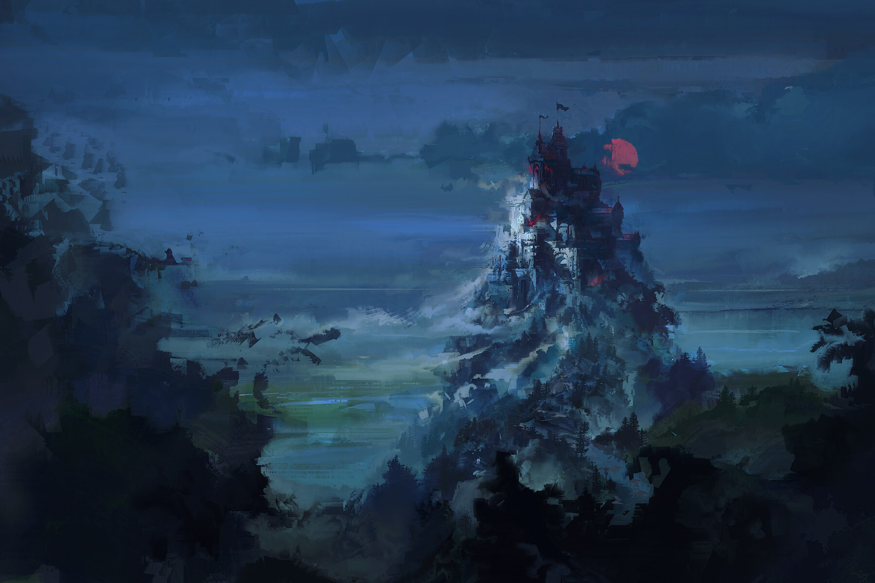 ArtStation - Count Dracula's Castle