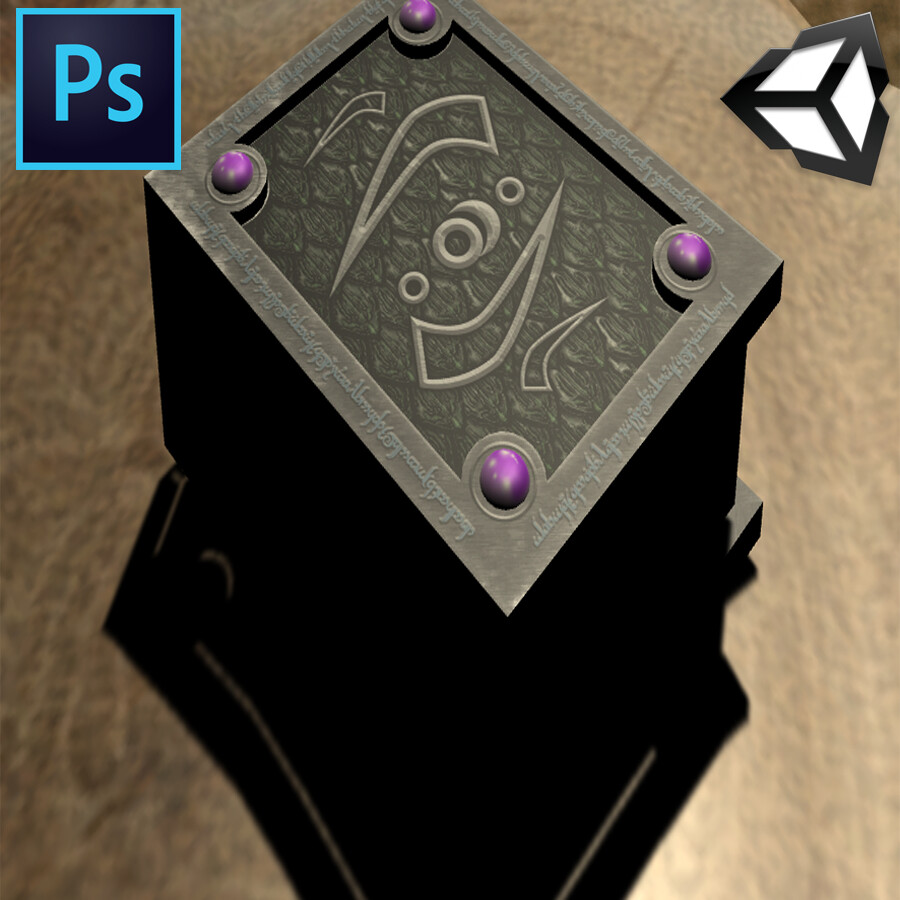 ArtStation - Spellbook Texture and Level Model