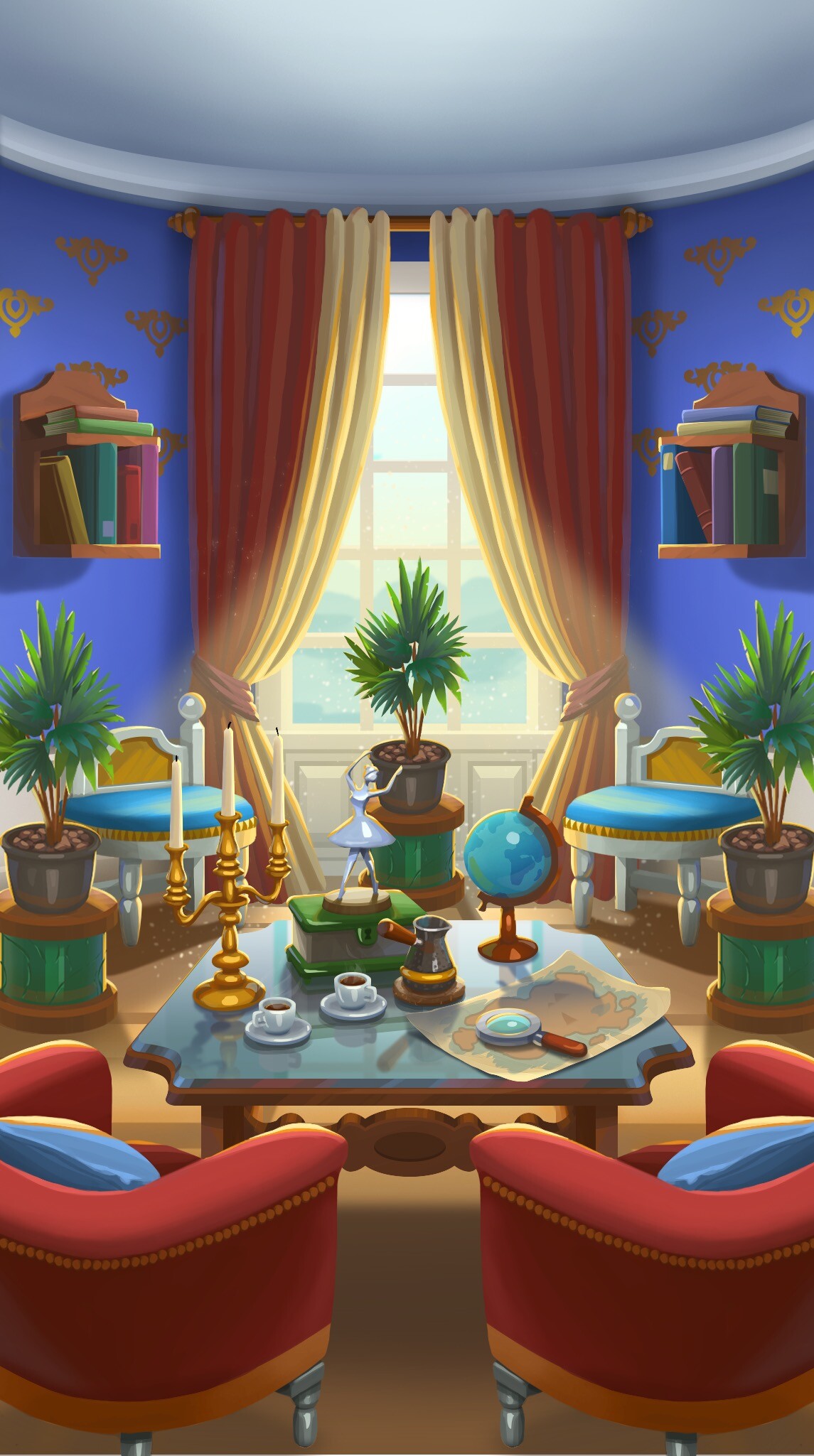 ArtStation - Interior appear animation