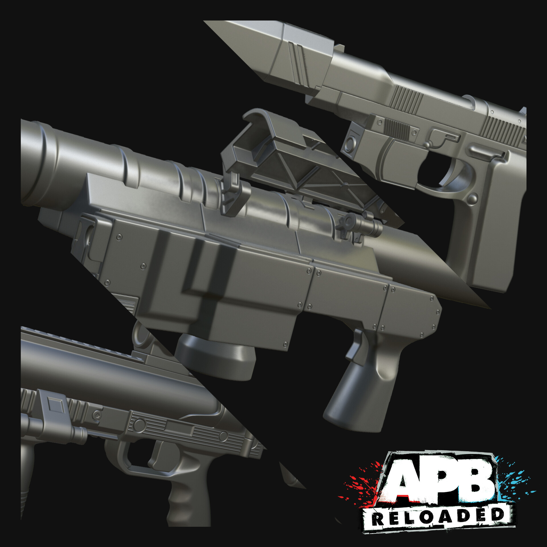 ArtStation - Apb Guns