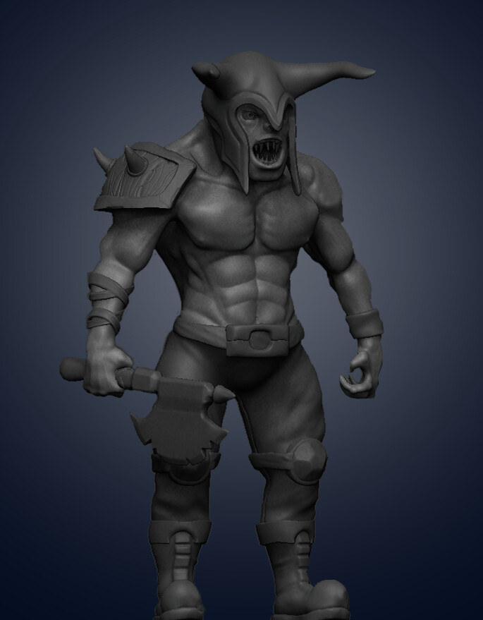 ArtStation - Ogre armored