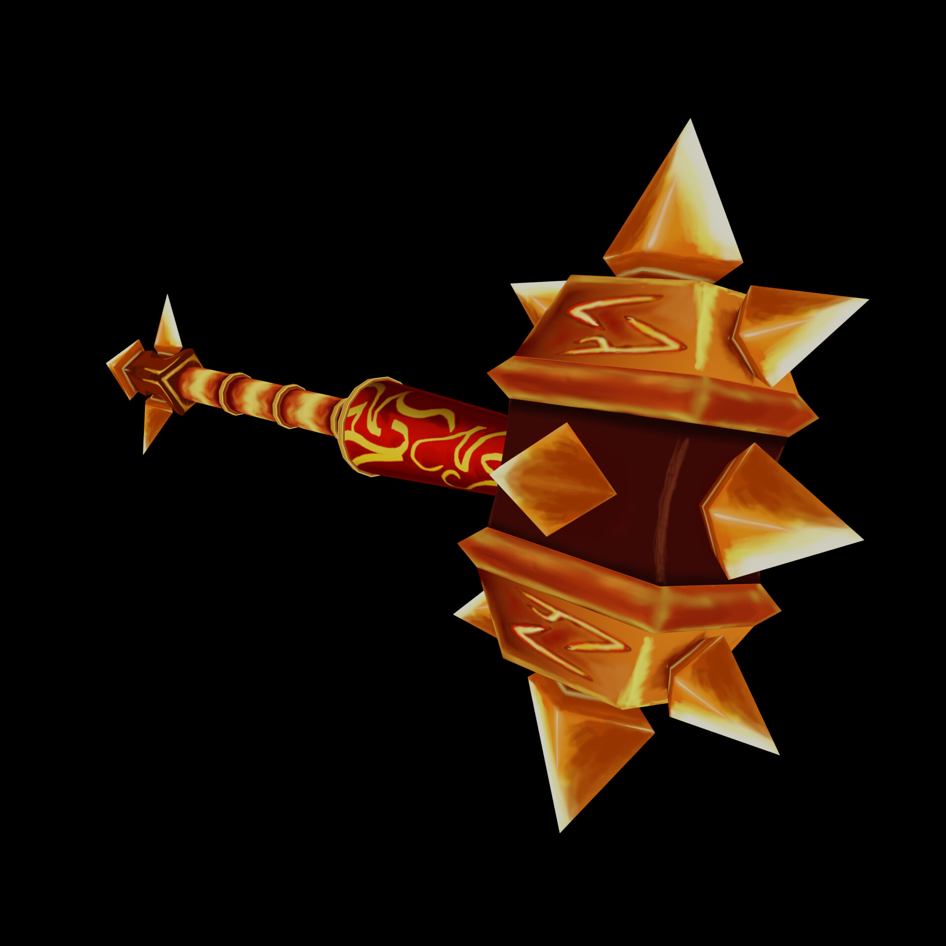 ArtStation - Sulfuras, Hand of Ragnaros