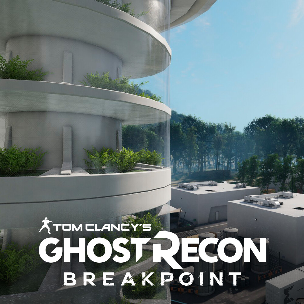 ArtStation - Ghost Recon Breakpoint - Aquaponics farm