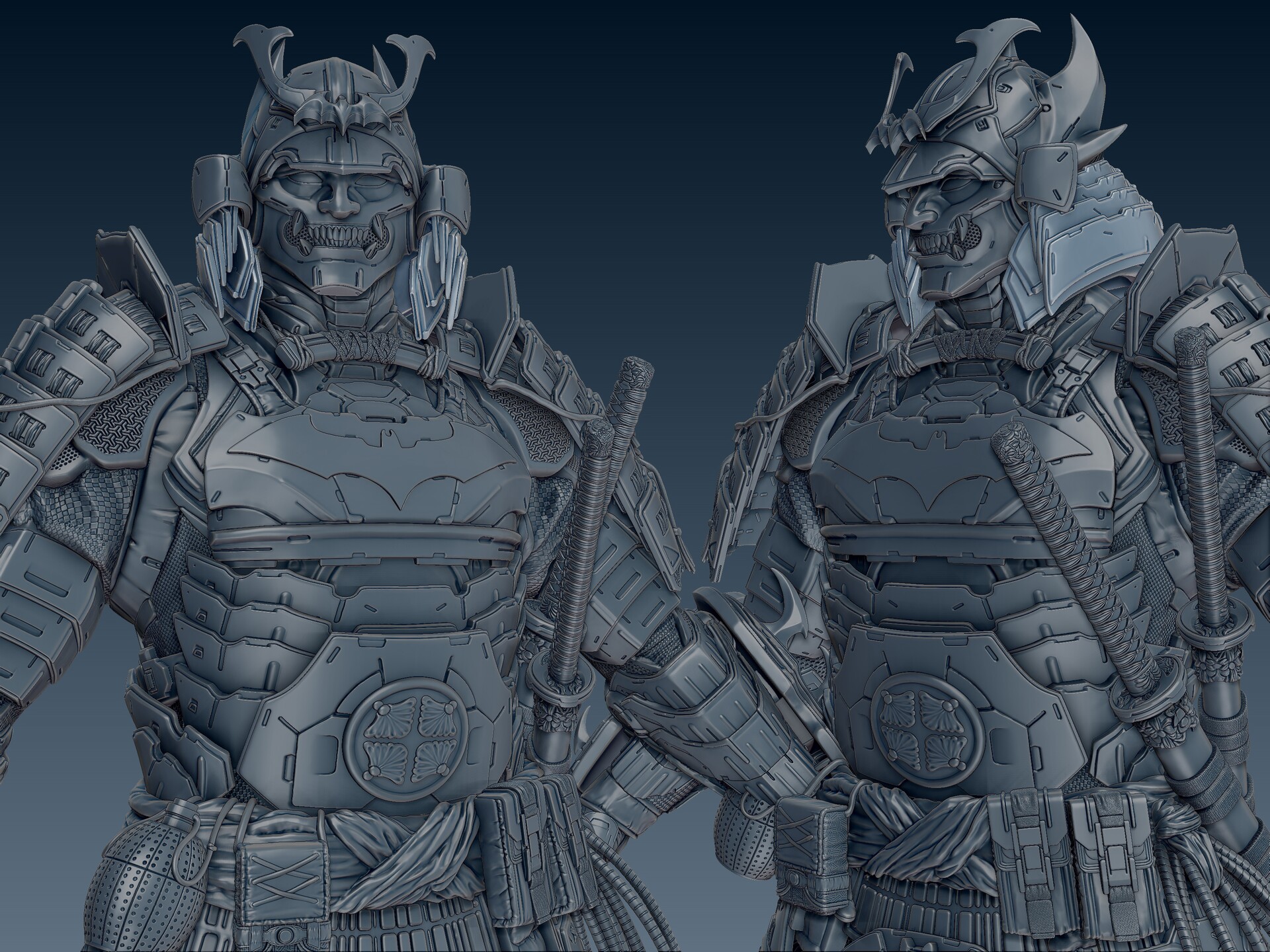 ArtStation - Batman Samurai