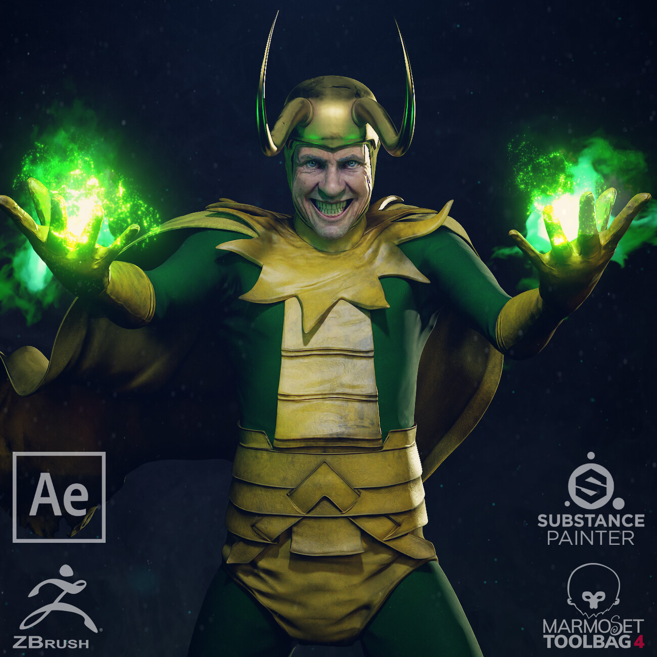 ArtStation - Classic LoKi Glorious Purpose