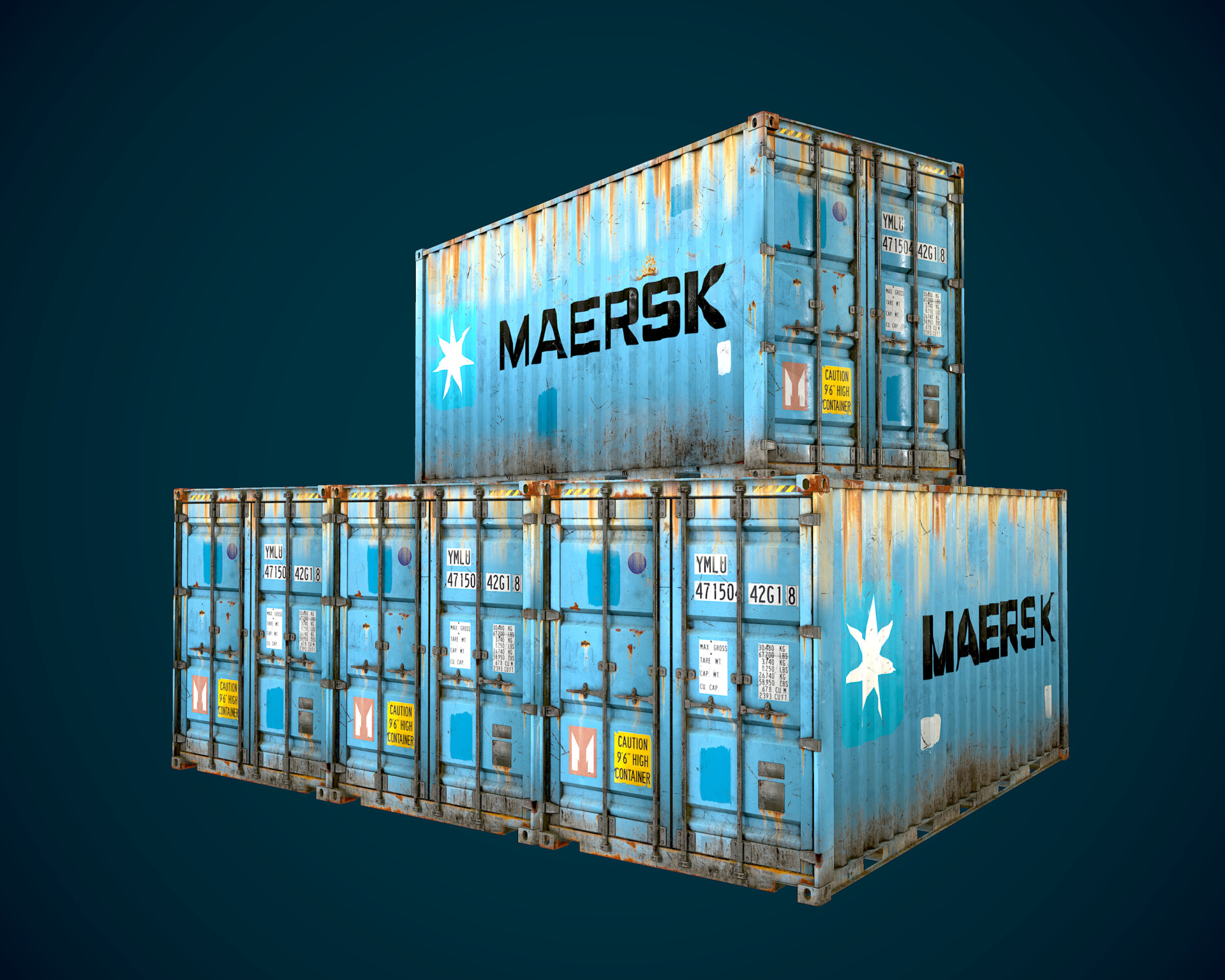 ArtStation - Ship container