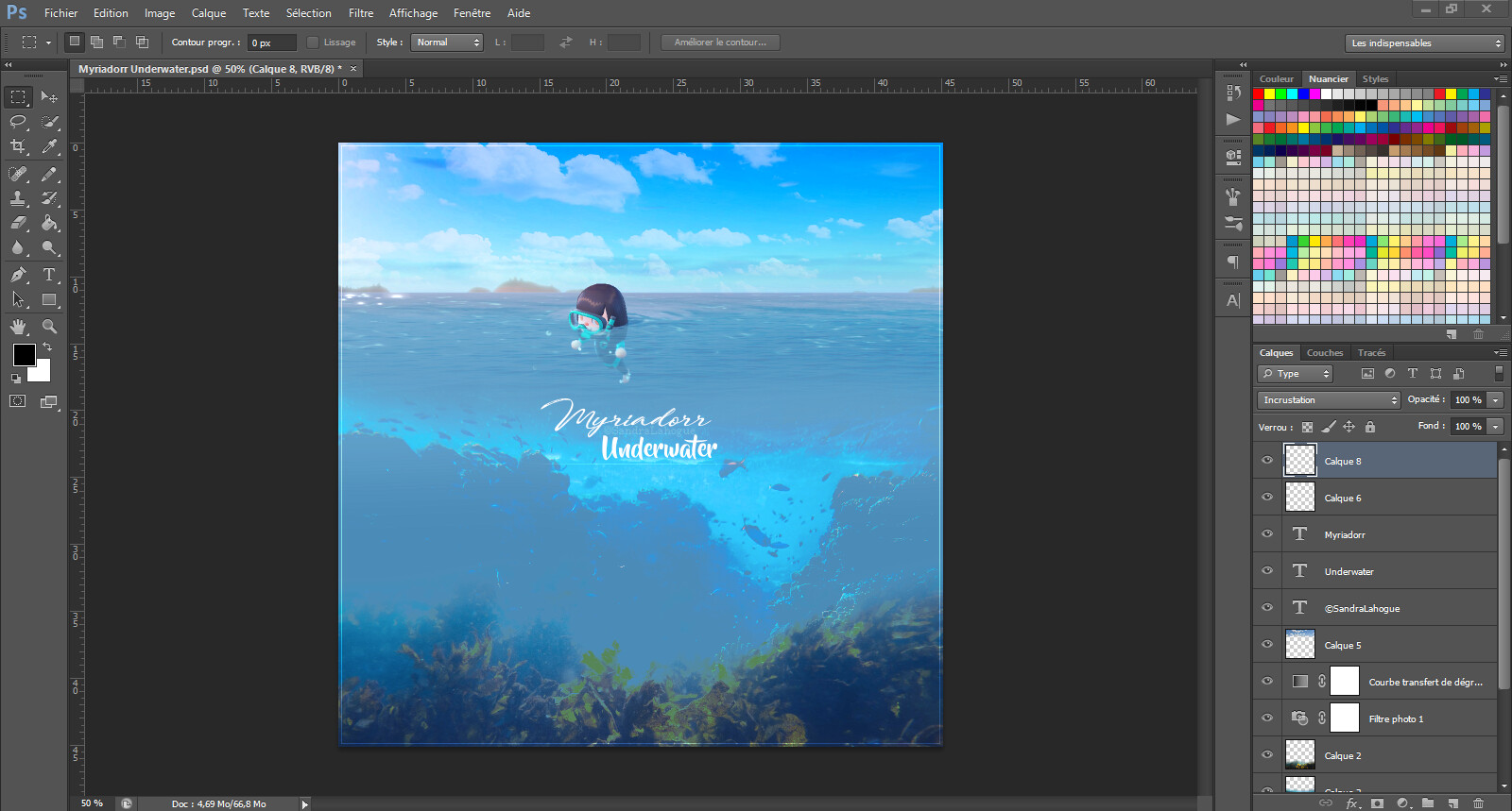 ArtStation - [Procedure] ACNH Myriadorr - Underwater