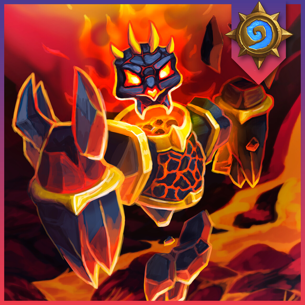 ArtStation - Magma elemental [Commission]