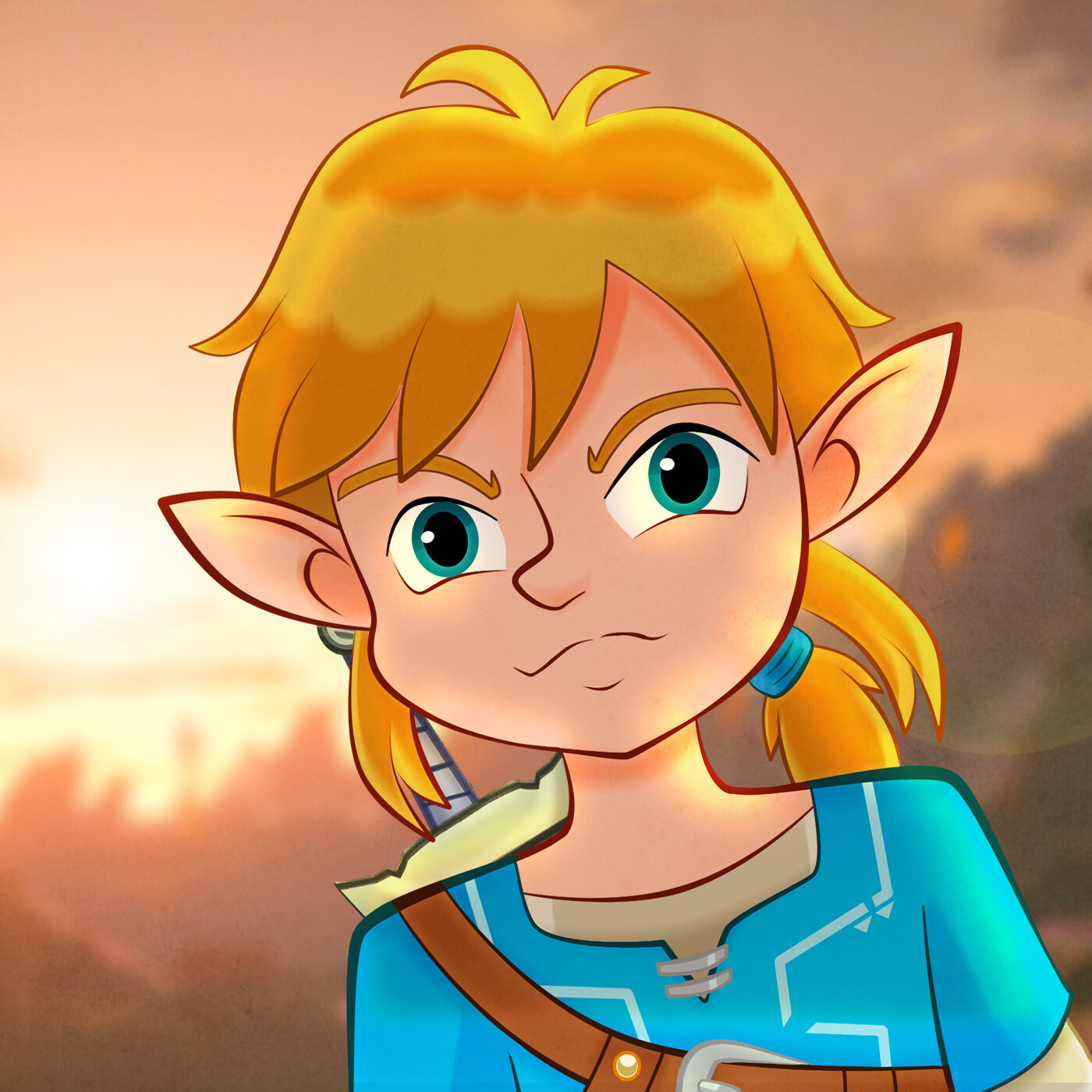 ArtStation - Angry Link Fanart