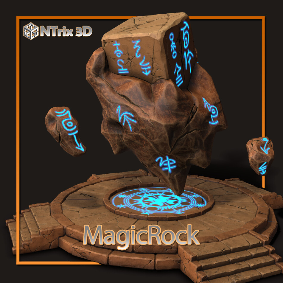 ArtStation - Magic Rock GameReady