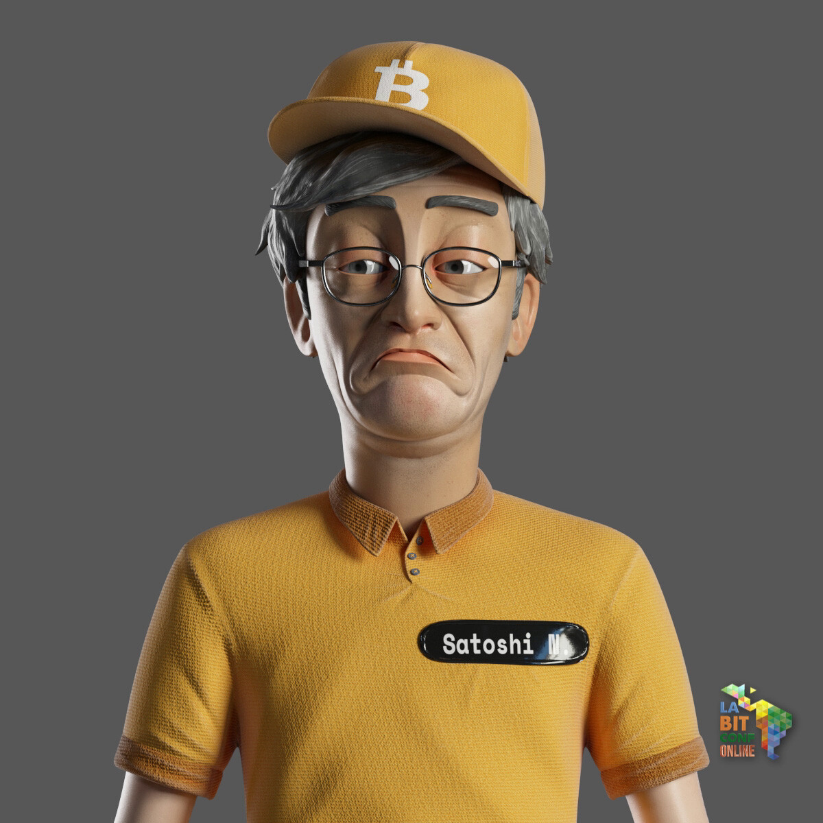 ArtStation - Satoshi for LaBitconf