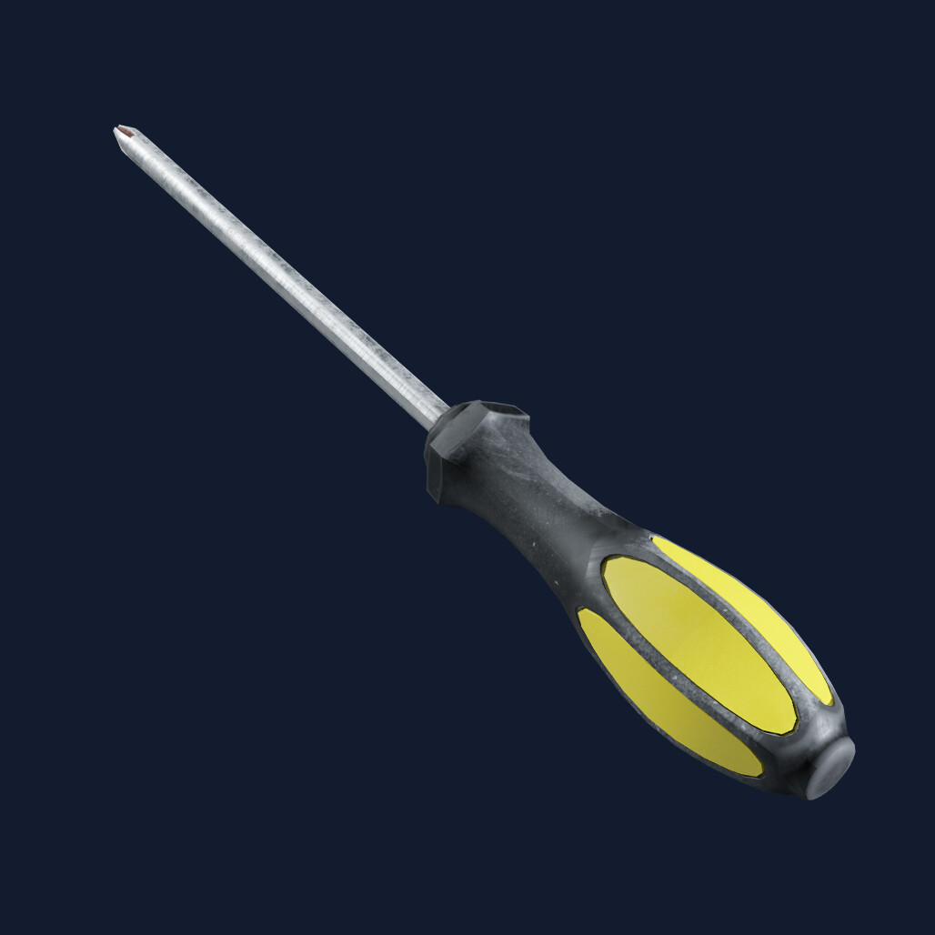 ArtStation - Screwdriver PBR