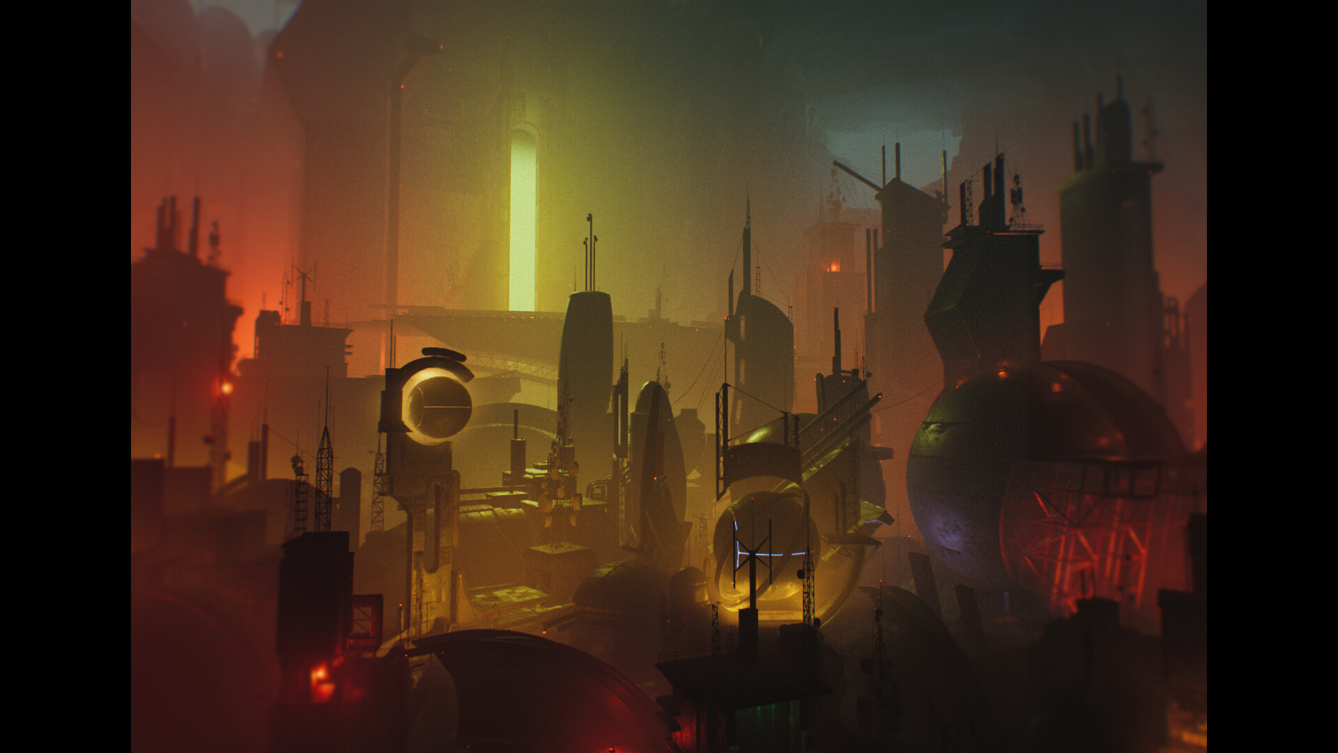 ArtStation - Secret City - UE5, Ted Mebratu