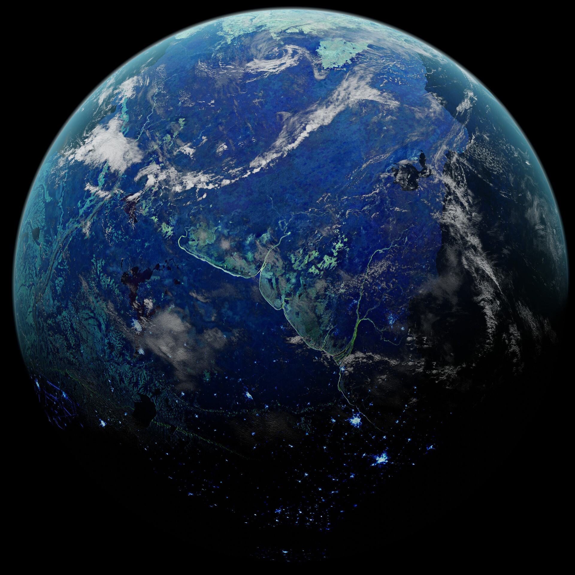 ArtStation - Exotic Planet 01