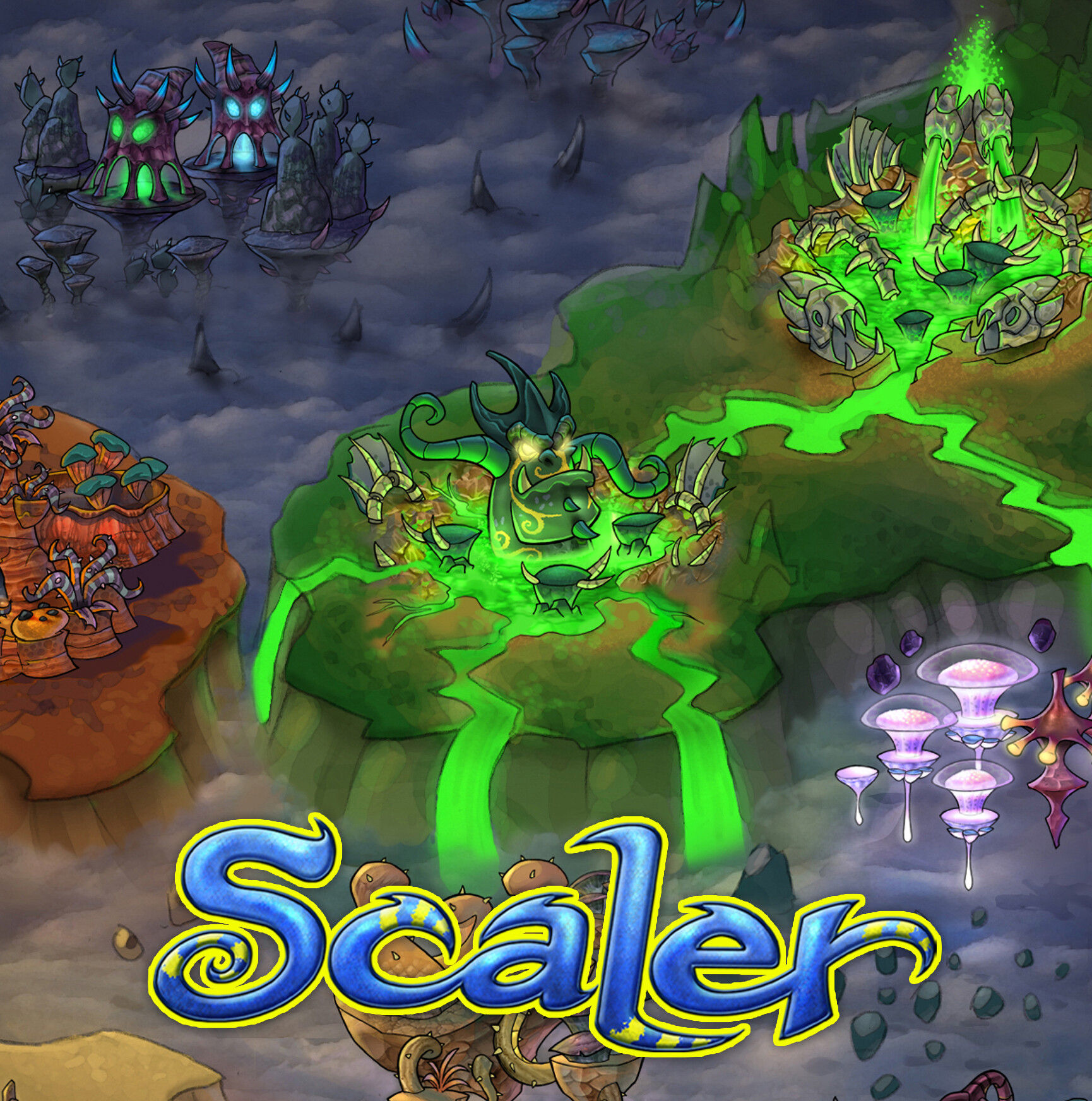 ArtStation - Scaler - World Map