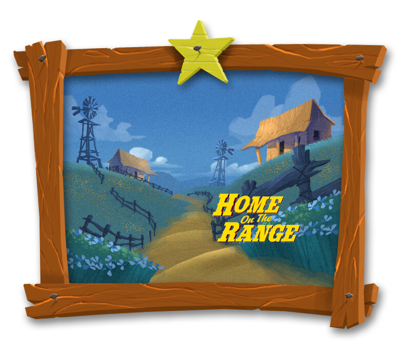 ArtStation - Home on the Range - Environment Art