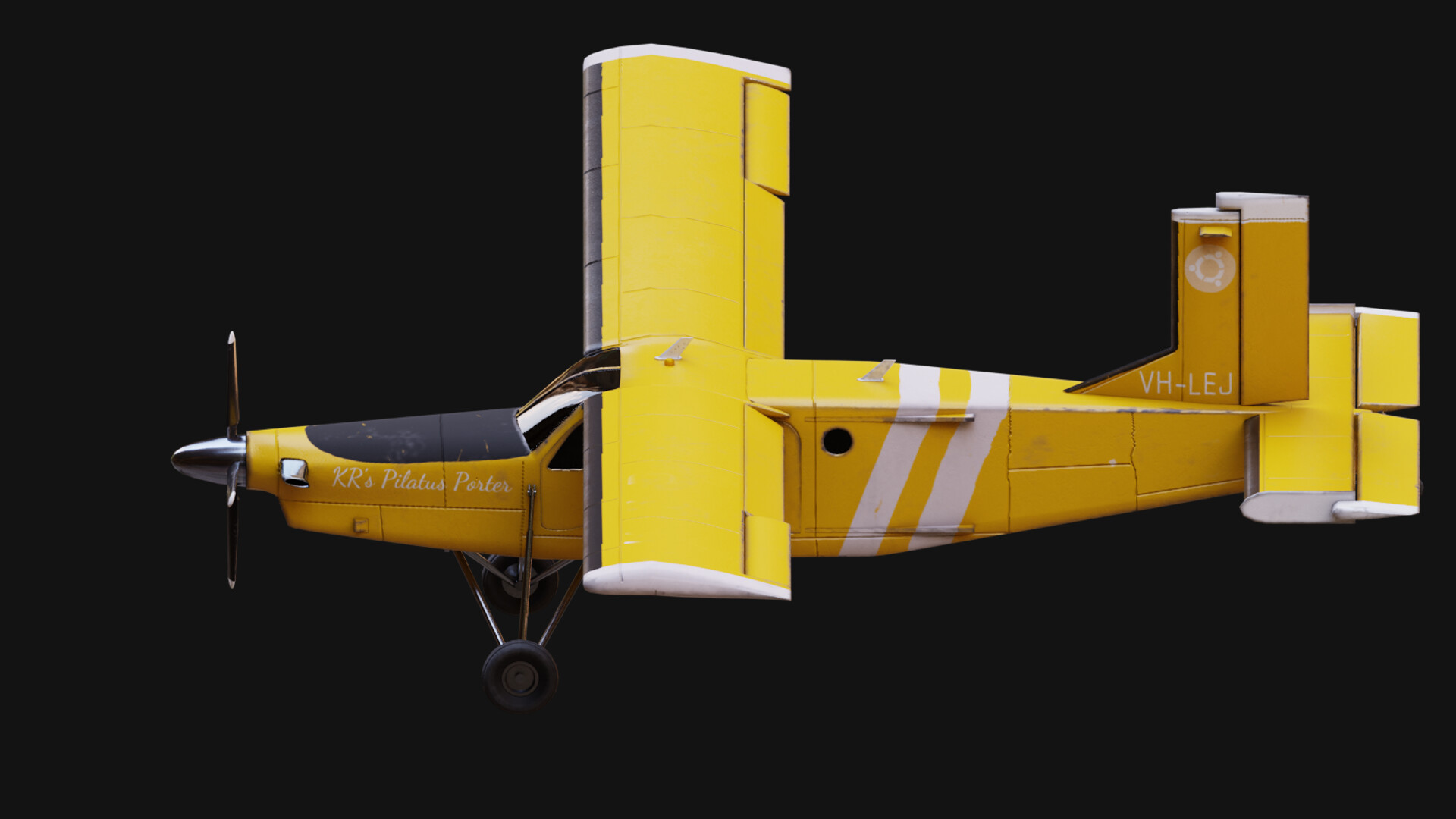 ArtStation - The smugglers plane ( PC-6 Porters)