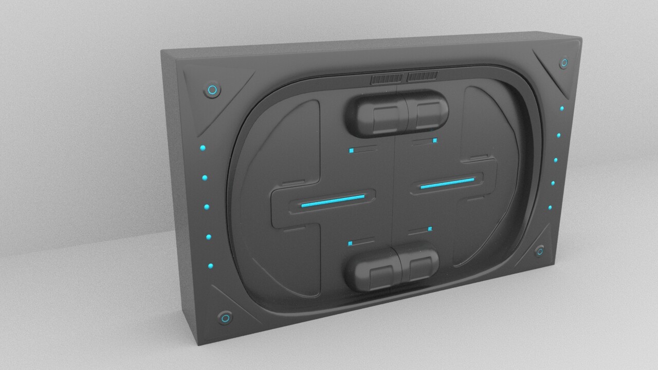 ArtStation - Sci-Fi Door