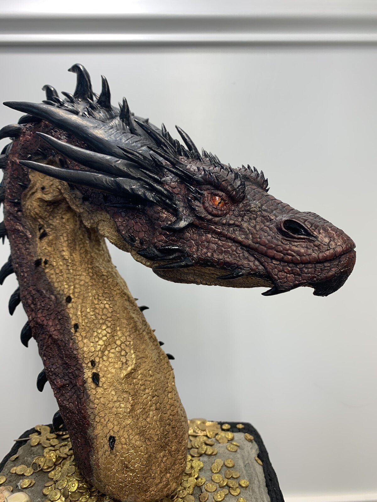 ArtStation - Smaug the Magnificent Bust
