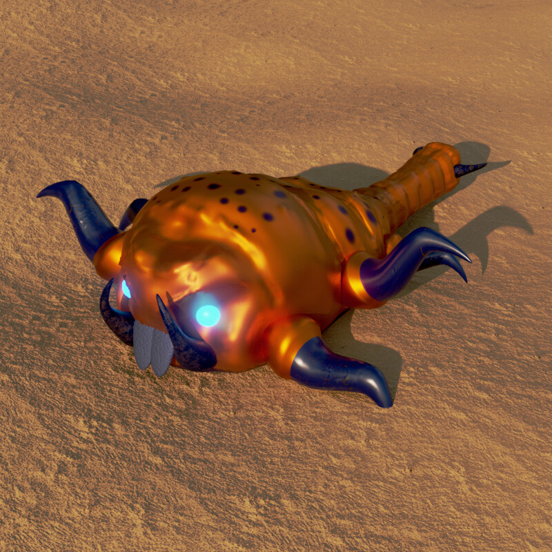 ArtStation - Silithid sand reaver
