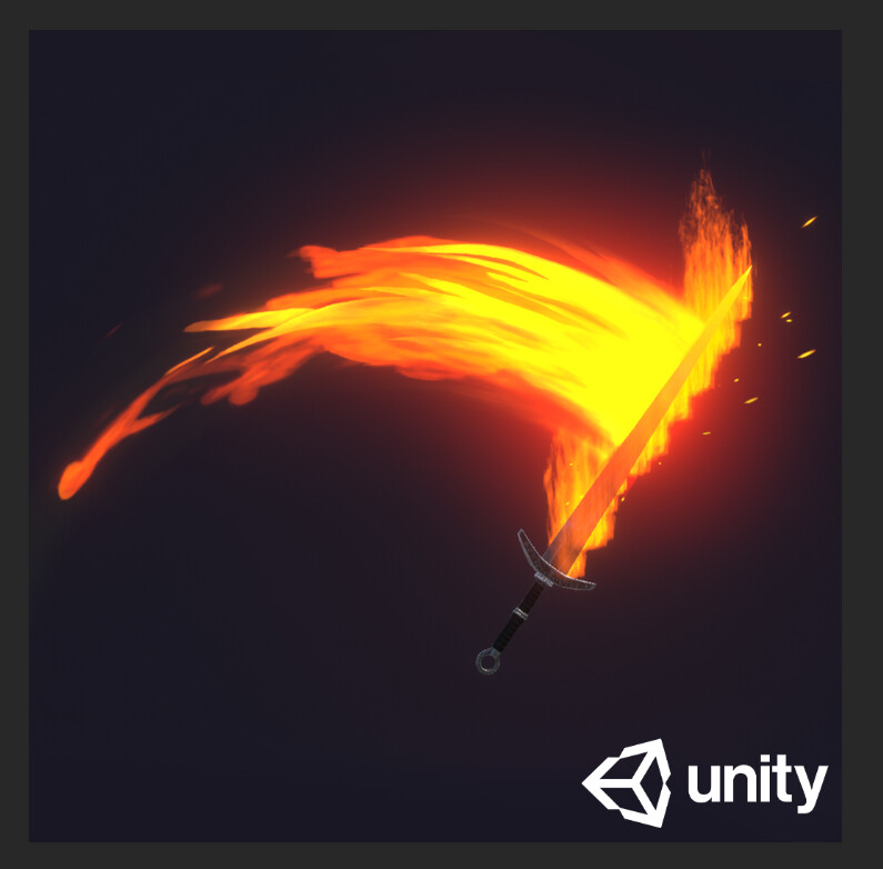 ArtStation - Unity_Fire_Sword