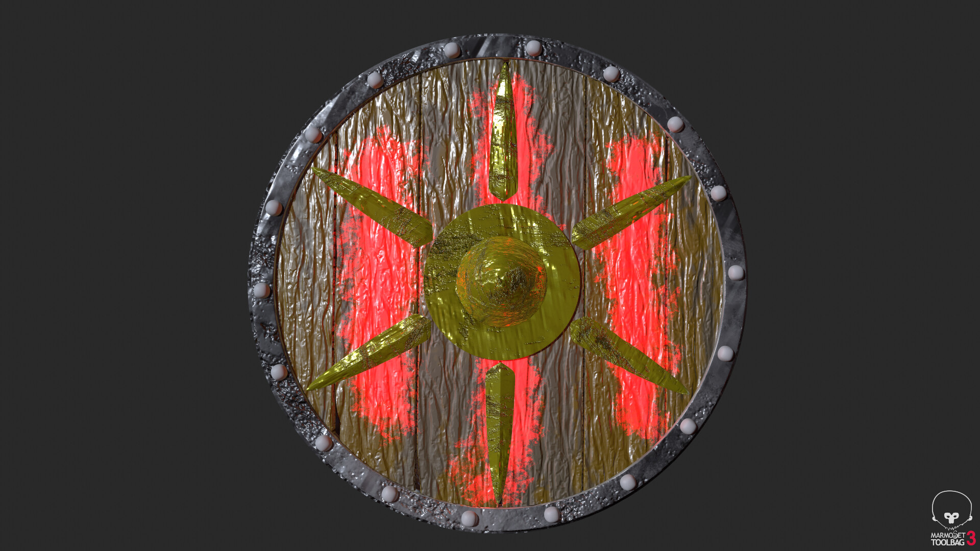 ArtStation - Viking Shield Model