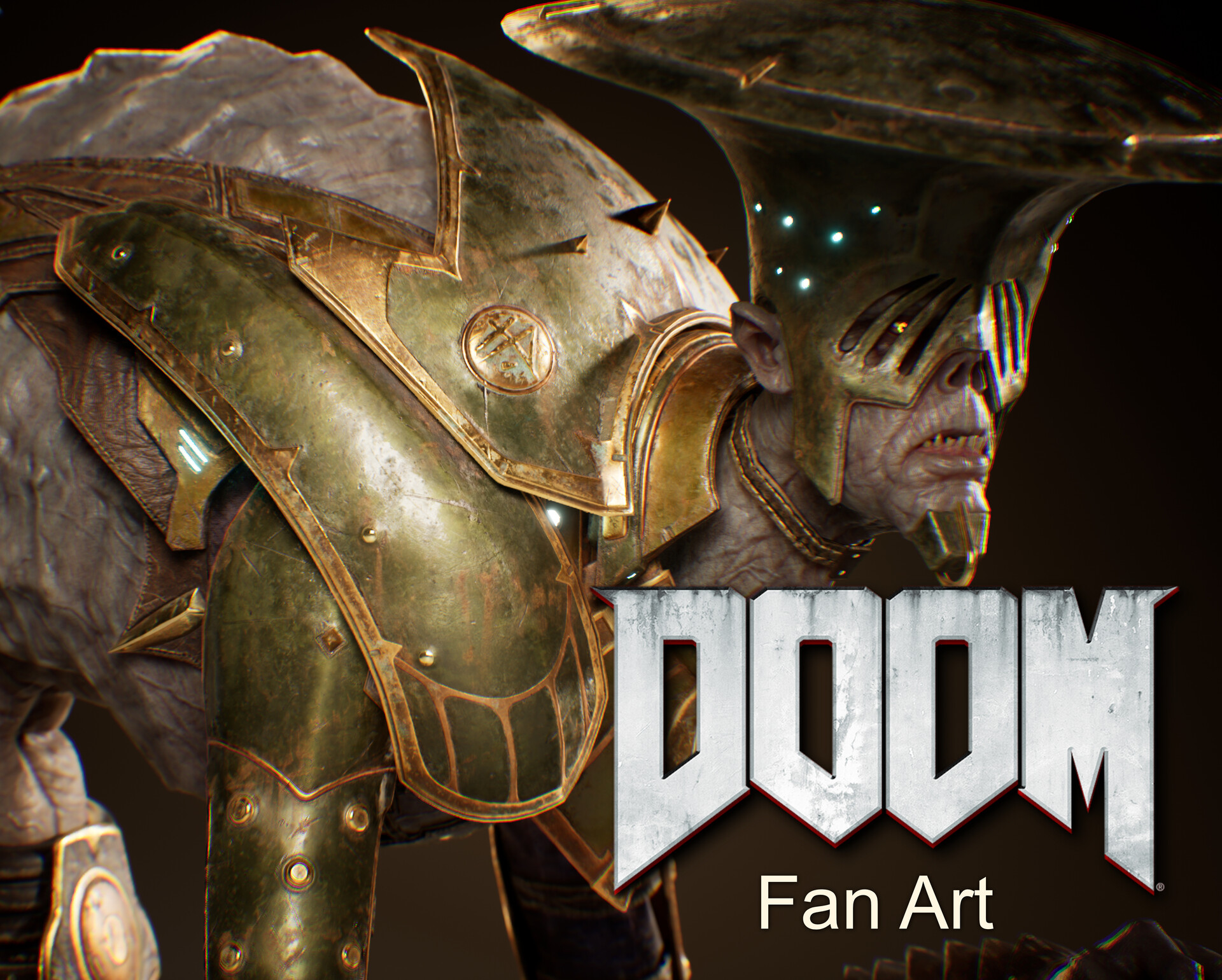 ArtStation - DOOM Hell Priest Fan Art