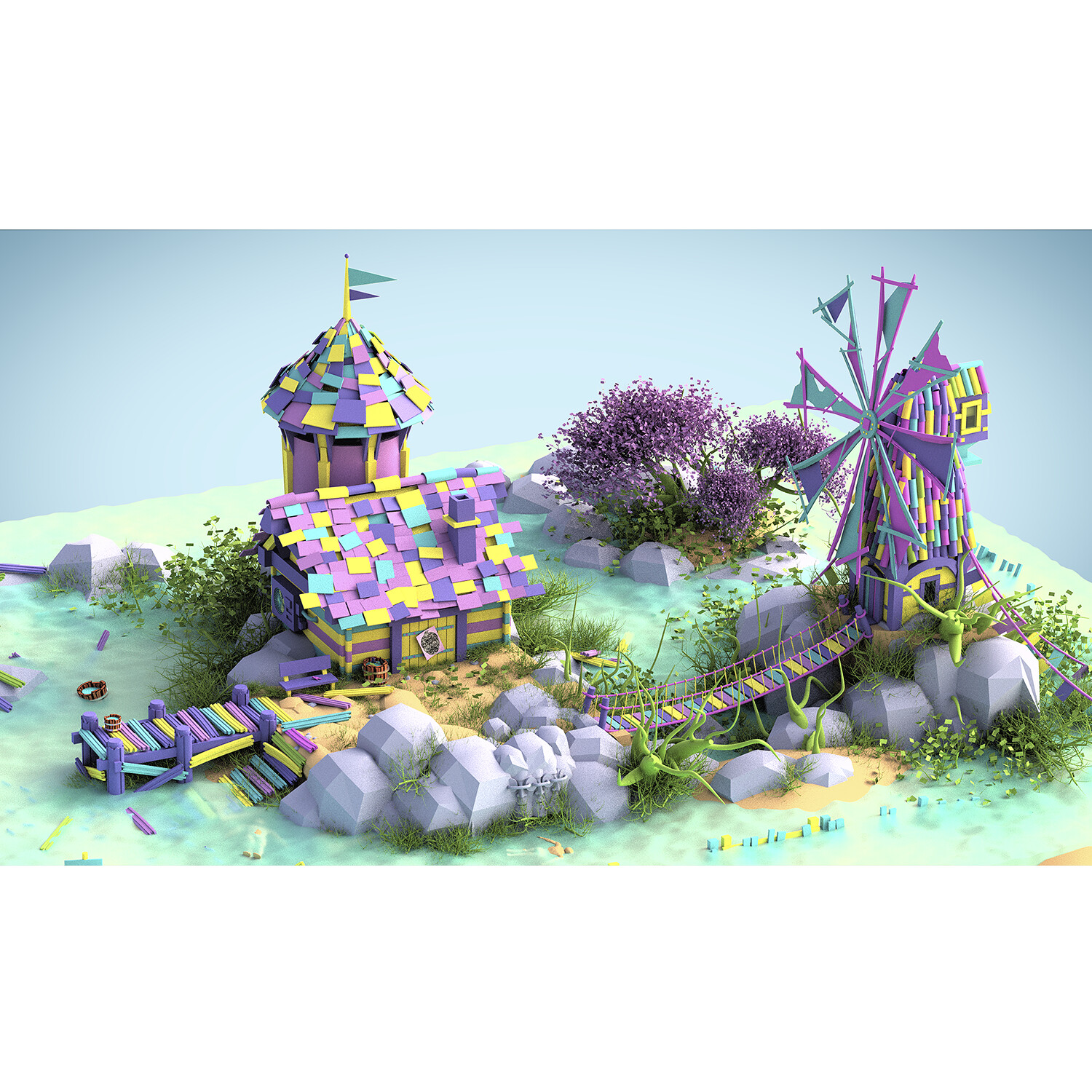 ArtStation - 3D Diorama