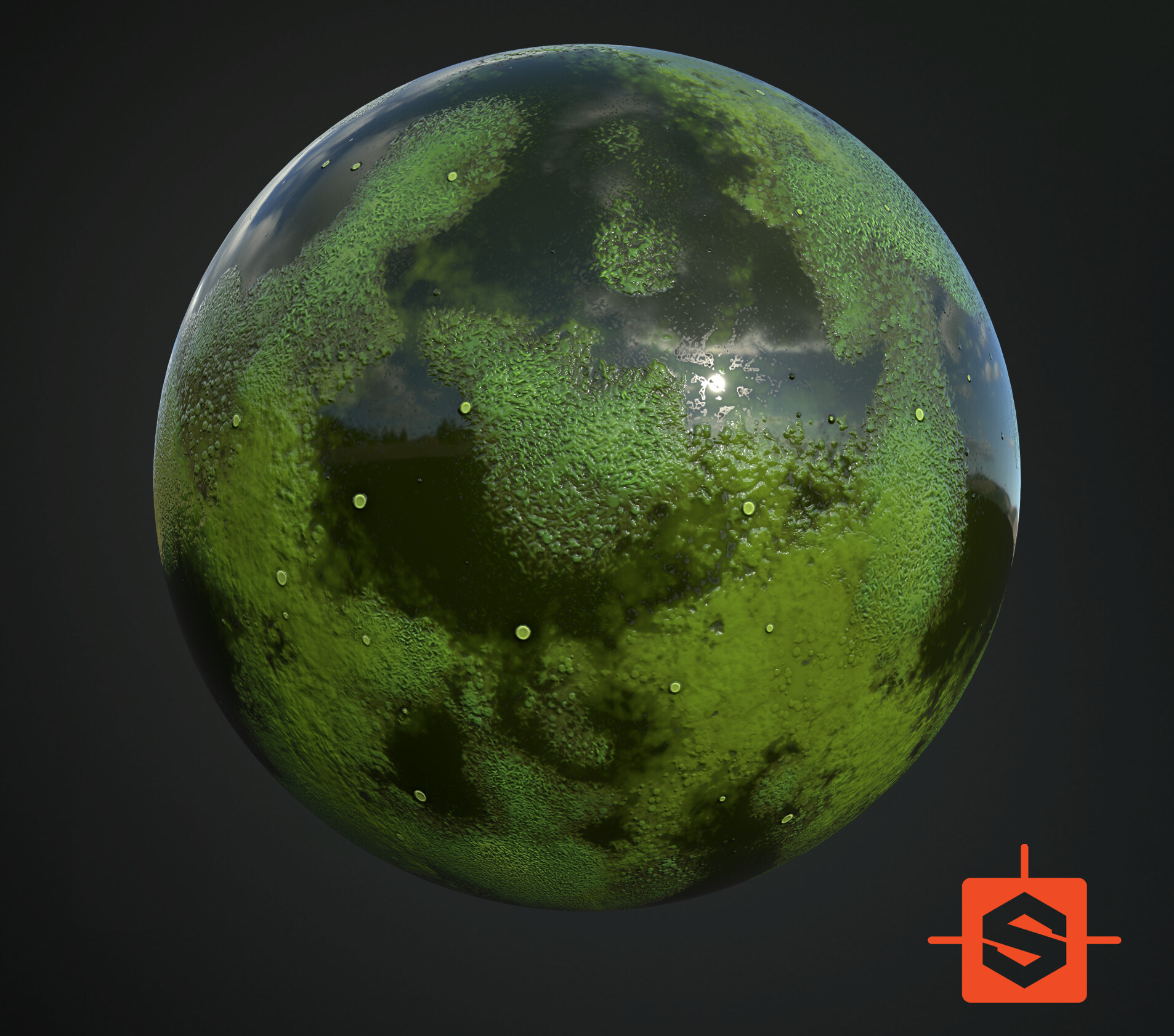 ArtStation - Swamp Water Material